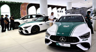 Dubai Police adds three new luxury Mercedes-Benz patrol cars to their ...