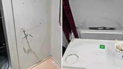 ‘Dirty tables, soiled seats’: Passenger shares photos of Vande Bharat’s ...