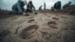 Archaeologists uncover 800,000-year-old human footprints beneath the ...